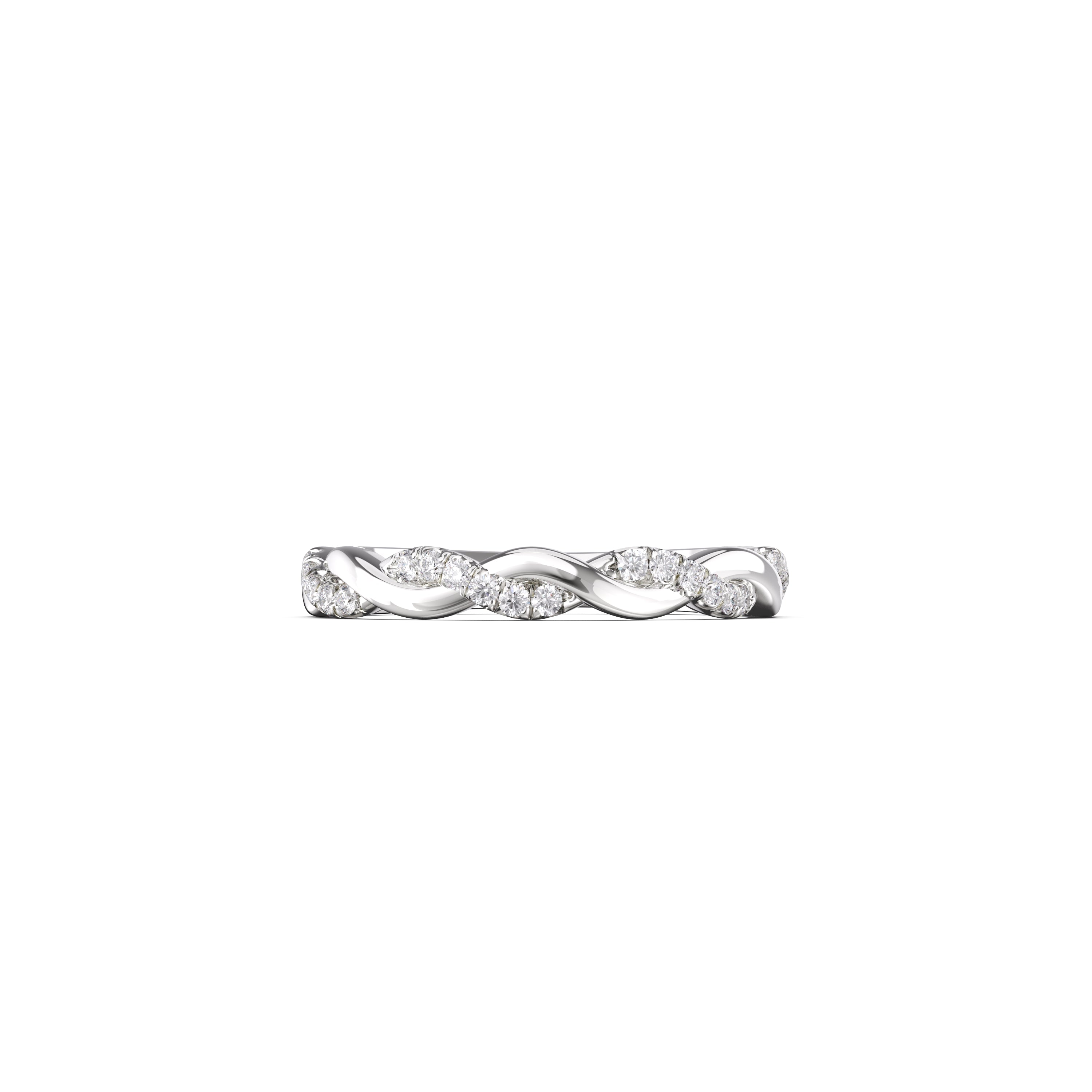 Pandora Twisted Wedding Band – Ring Come True